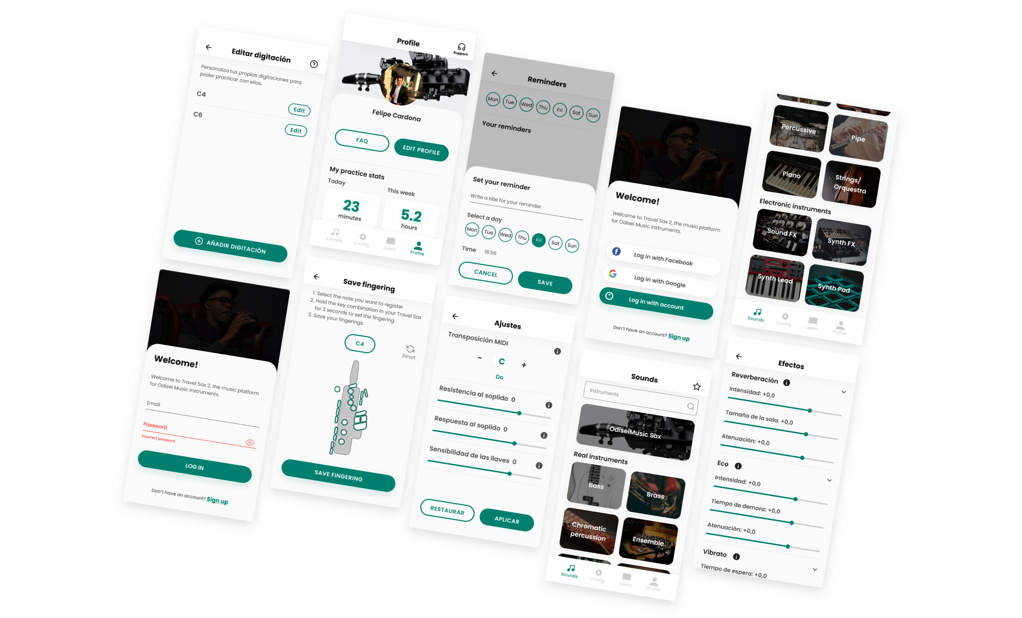 Odisei Music app redesign